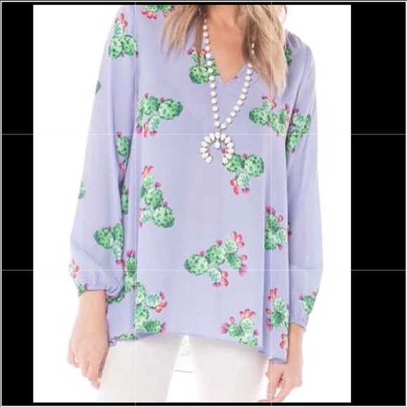 Izzy & Lola | Tops | Izzy Lola Cactus Top So So Adorable On | Poshmark